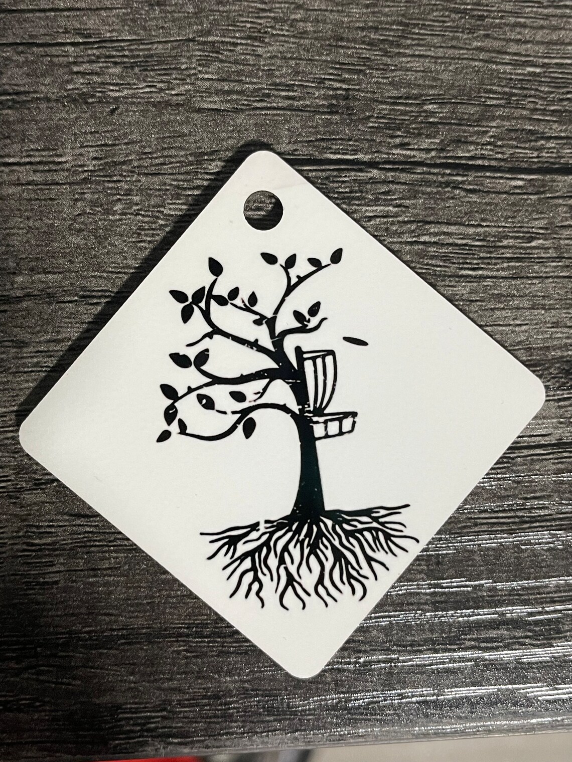 Disc Golf Keychain - Etsy