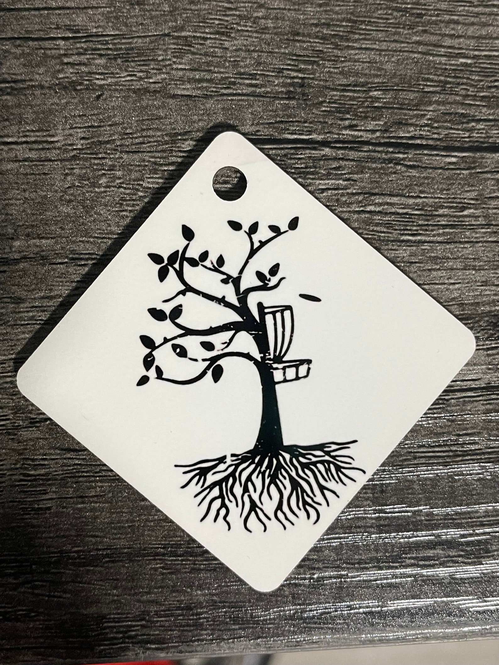 Disc Golf Keychain - Etsy