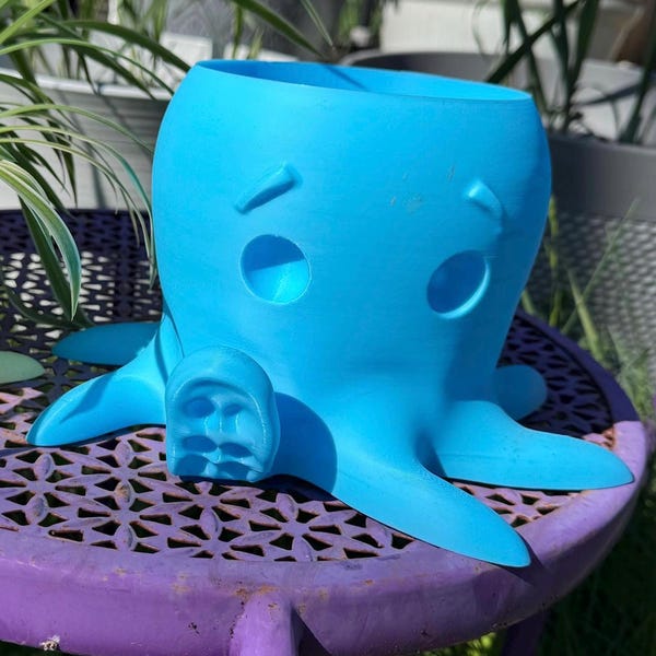 Octopus Planter - Etsy