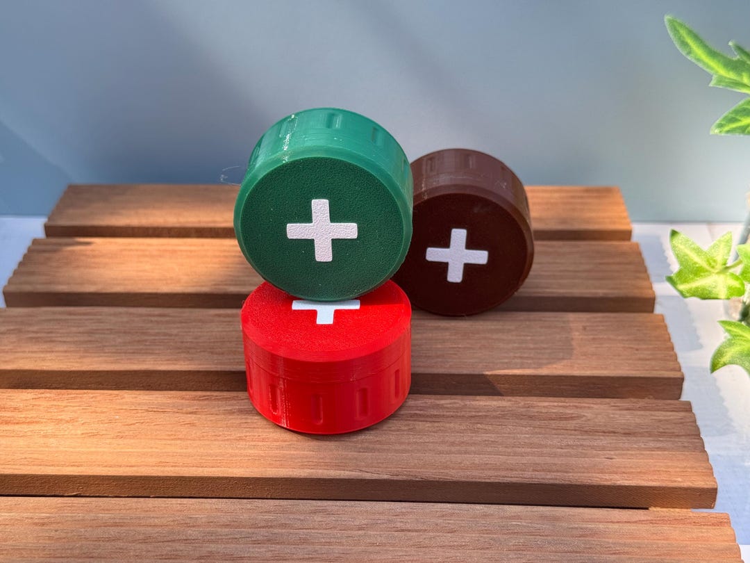 Pill Box: Travel Capsule Medicine or Candy Container - Customizable for ...