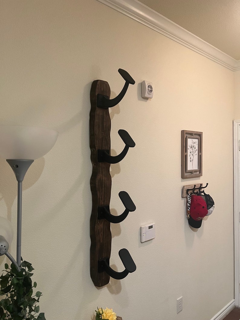 Cowboy Hat Rack, Wall Mounted Display for Cowboy Hats. Great Christmas ...