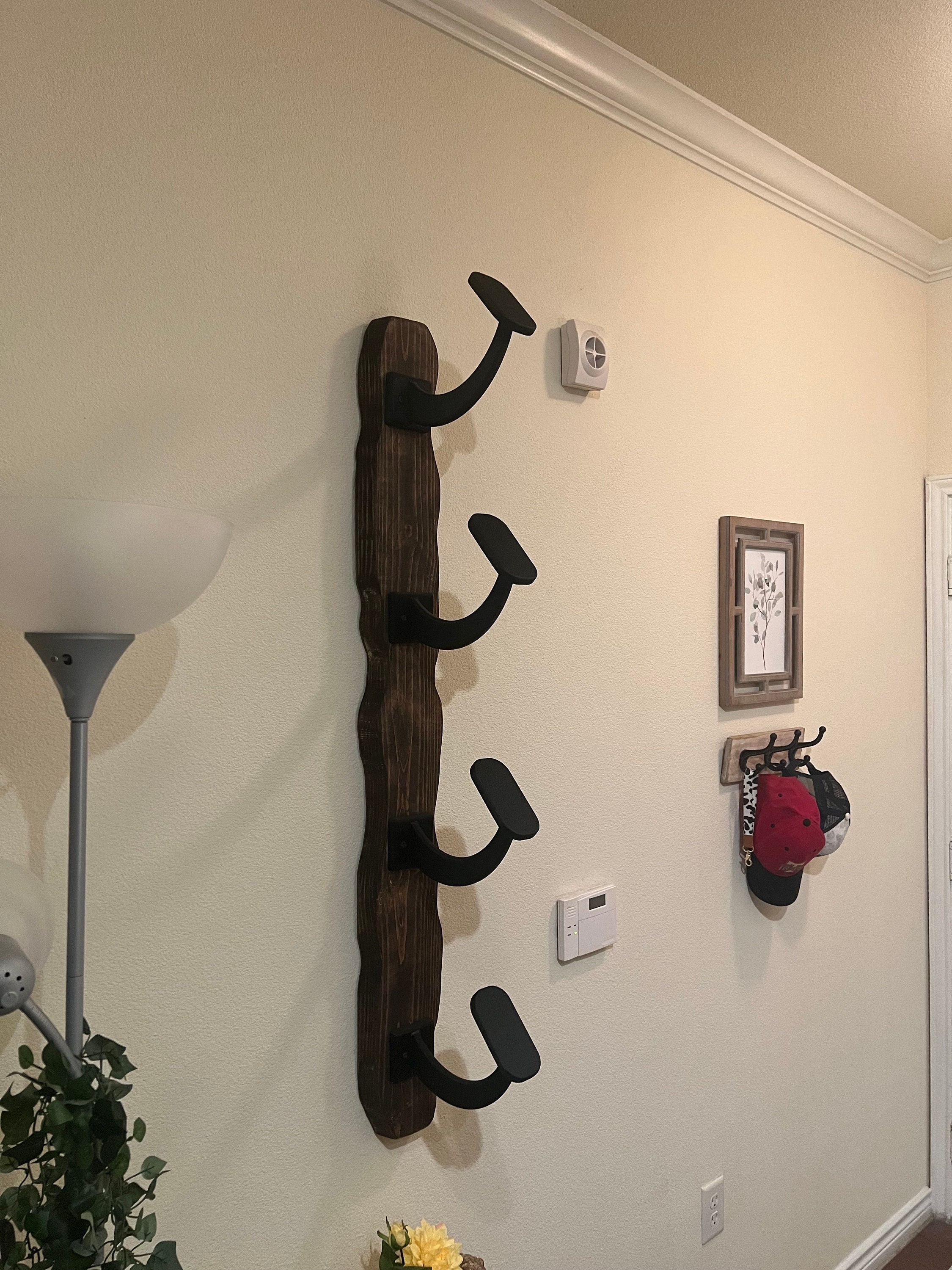 Cowboy Hat Rack, Wall Mounted Display for Cowboy Hats - Etsy