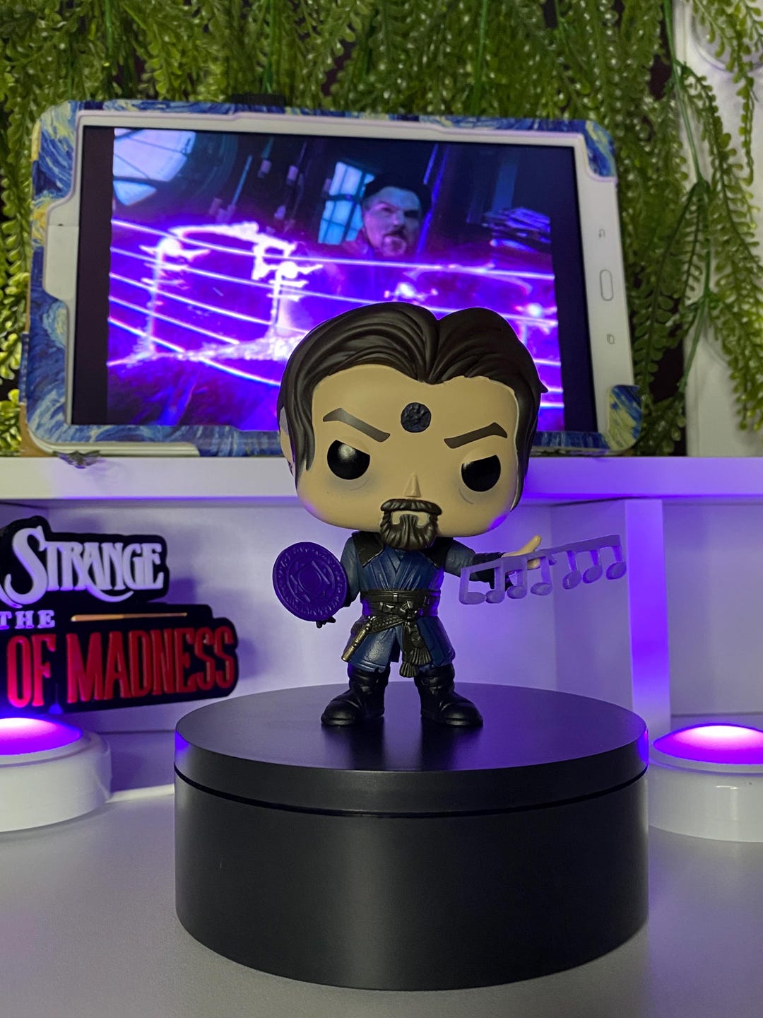 Funko Pop Custom Sinister Strange Fight Scene With Musical Notes From ...