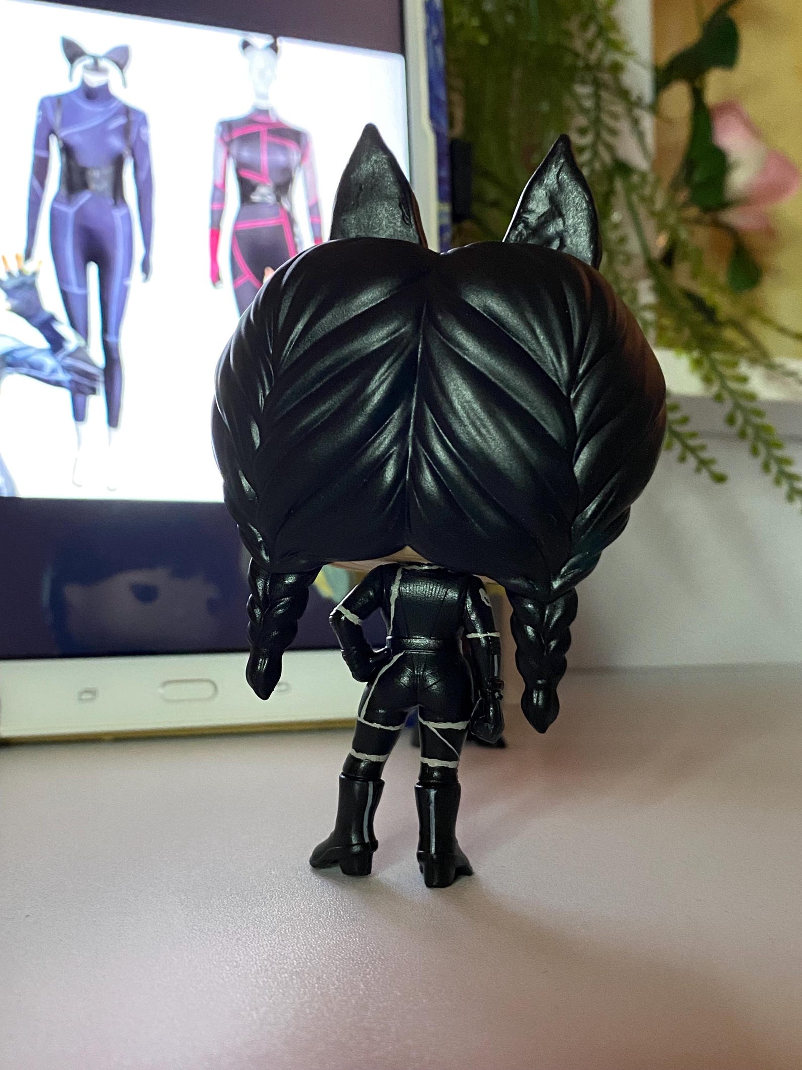 Funko Pop Custom Duo Wednesday Addams and Enid Sinclair in Cat Suit ...