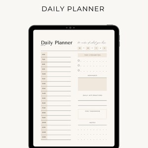 Time Block, Day Schedule Template, Productivity Planner, PRINTED Daily ...