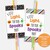 Halloween Glow Stick Tags, Printable Halloween Party Favor Tag ...