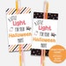 Halloween Glow Stick Tags, Printable Halloween Party Favor Tag ...