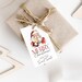 Secret Santa Tag Printable Gift Tag for Secret Santa Gift Exchange - Etsy