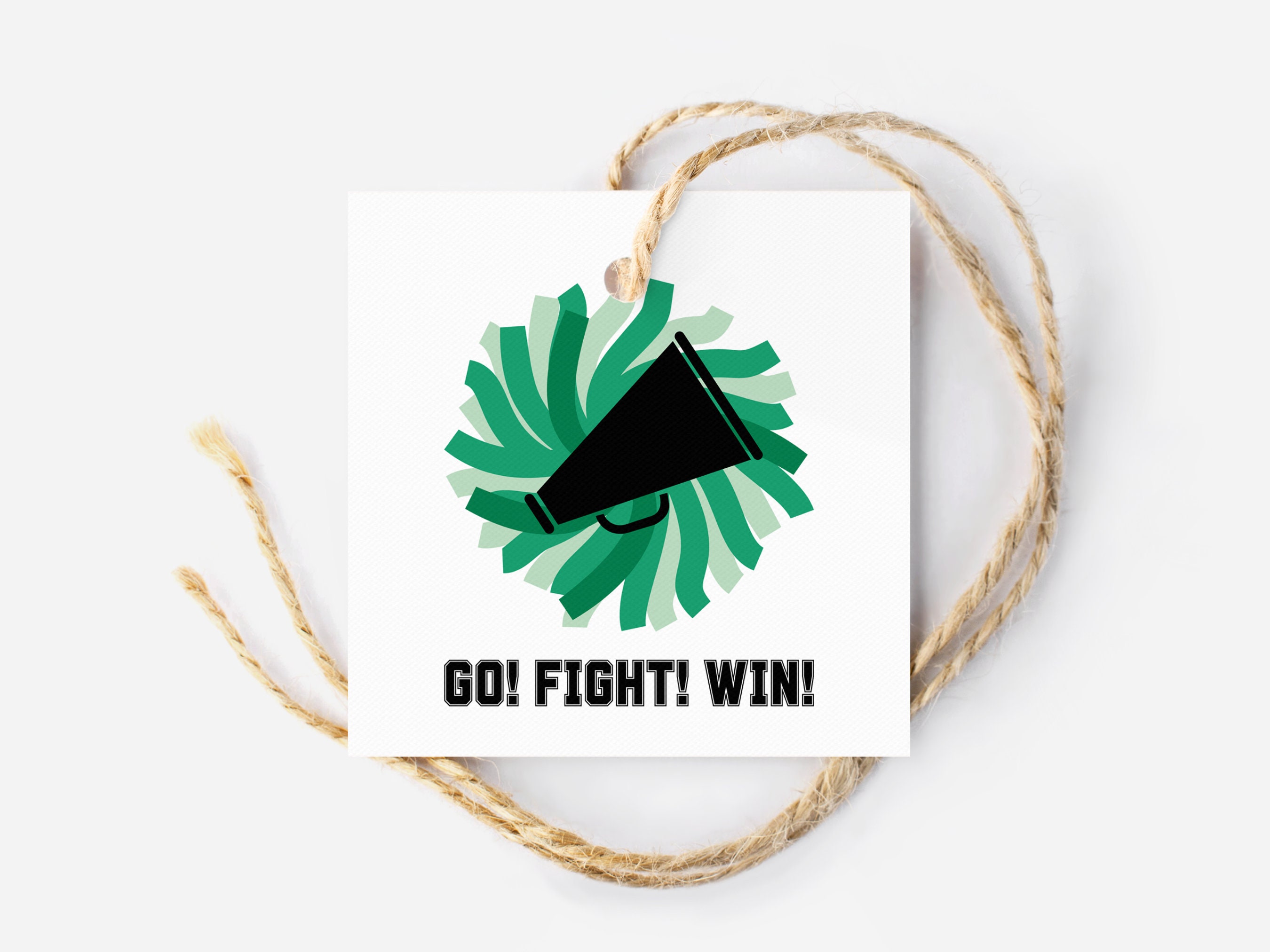 Cheerleading Squad Treat Tag Printable Good Luck Cheer Treat and Snack ...