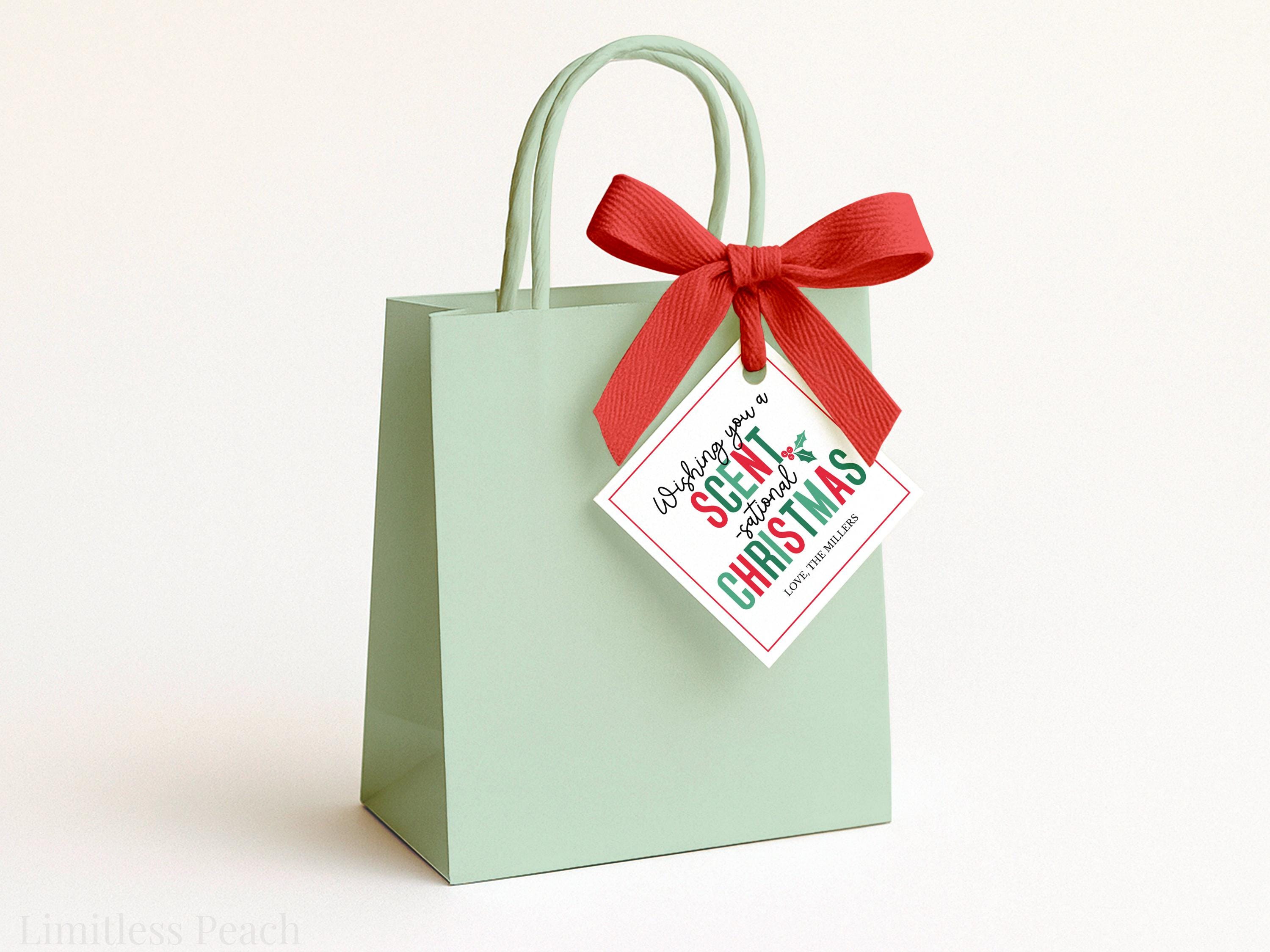 Christmas Scented Candle Tag Printable Scent-sational Holiday Tag for ...
