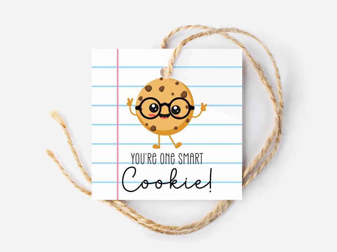 Testing Day Cookie Tag, State Standardized Testing Encouragement for ...