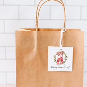 Dance Christmas Gift Tag Printable Dance Teacher Tag for Dance Class ...
