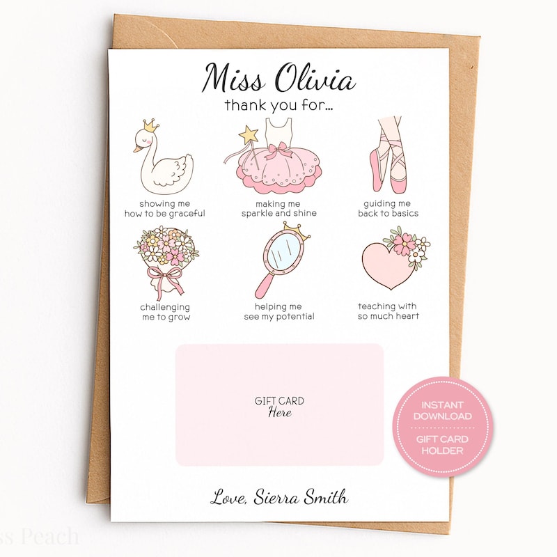 Printable Dance Card - Etsy