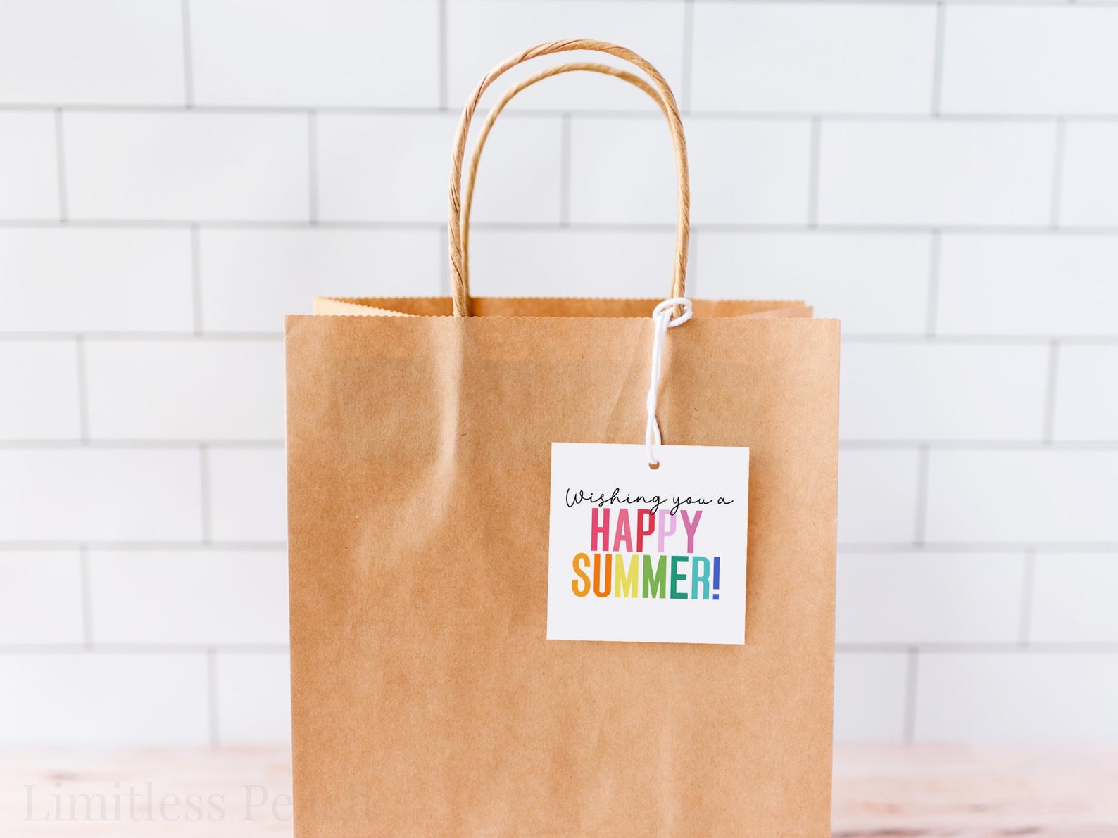 Happy Summer Tag Printable Wishing You a Happy Summer Gift Tag for ...