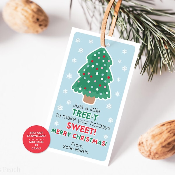 Christmas Tree Label - Etsy