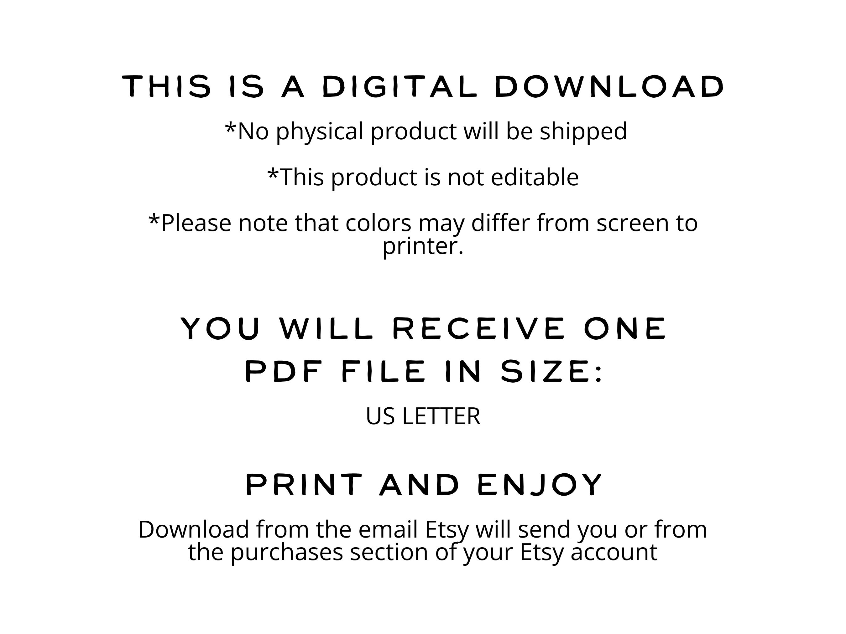 Printable Class of 2024 Gift Tags, Graduation Party Favor Tags, Square ...