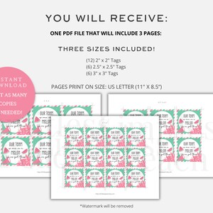 Printable Cheerleading Tag, Cheer Treat Tag for Competition Day ...