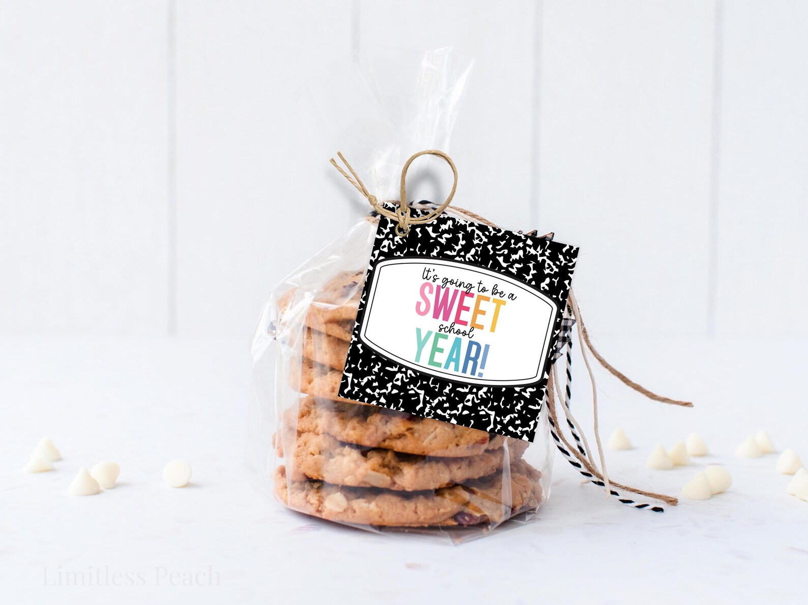 Back to School Treat Tag Printable First Day of School Tag for School ...