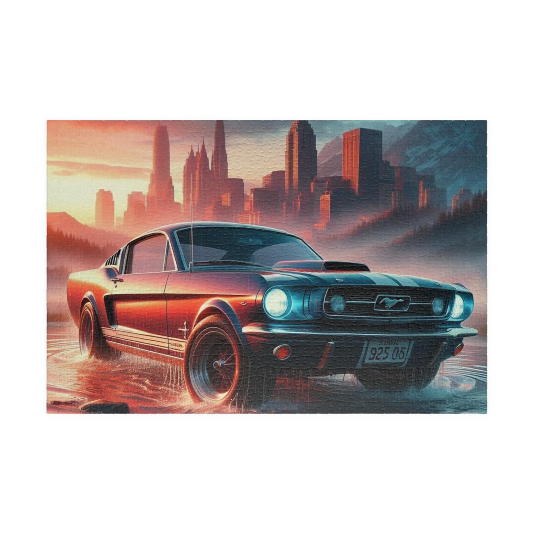 Vintage Classic Car Puzzle 1014-piece | Perfect Gift for Car Lovers ...