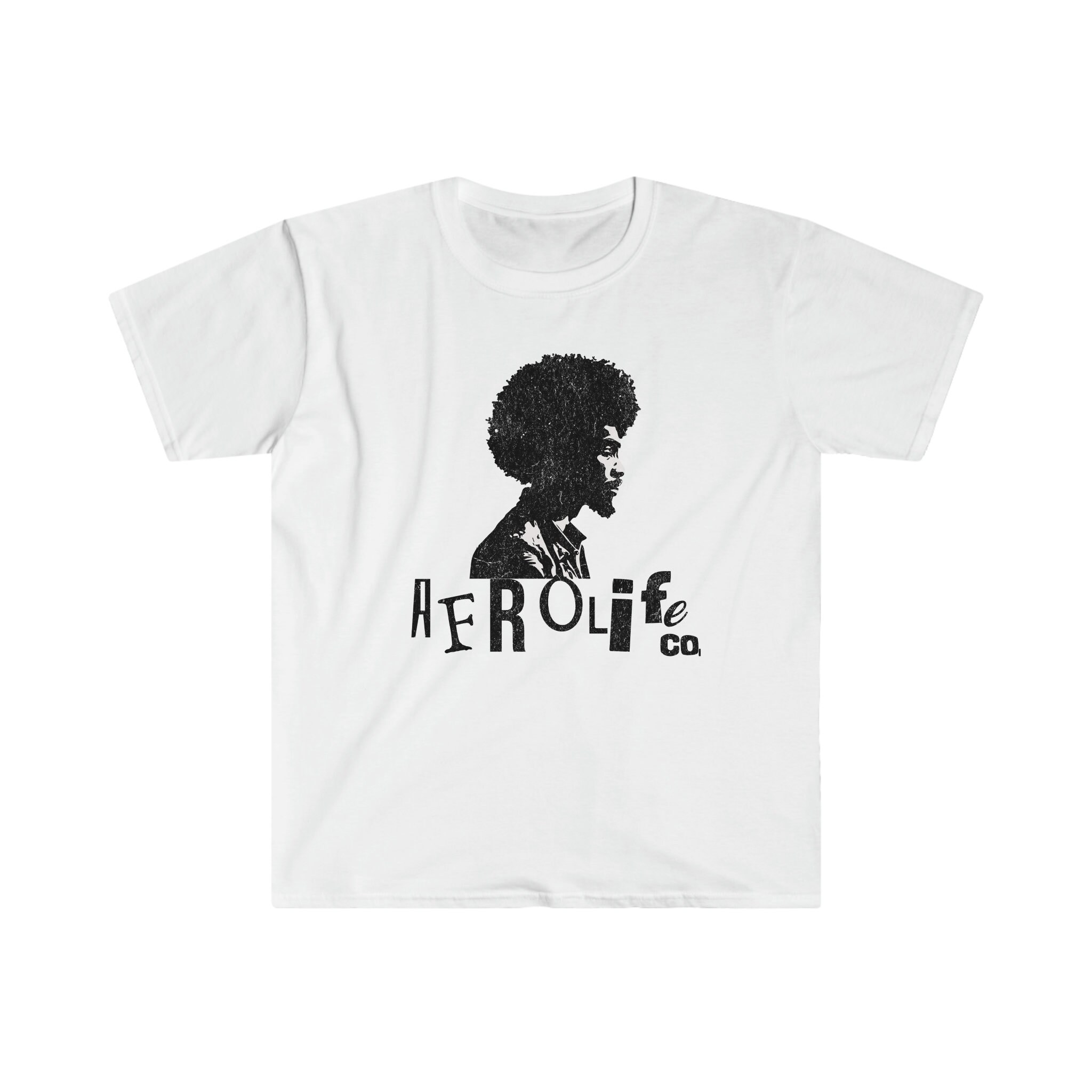 Afro Life Afroman Softstyle T-shirt - Etsy