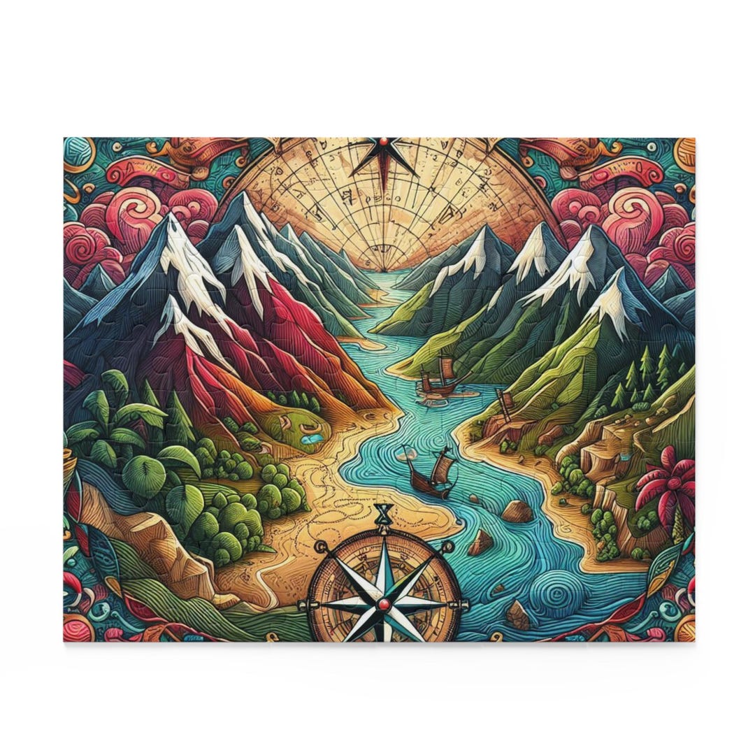 Adventure-themed Puzzle for Nature Lovers, 120 Piece Fun for Families ...