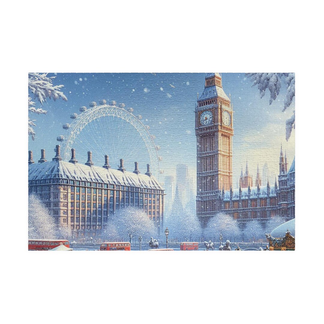 Winter Wonderland Puzzle Collection 1014-piece, Cozy Indoor Fun, Family ...