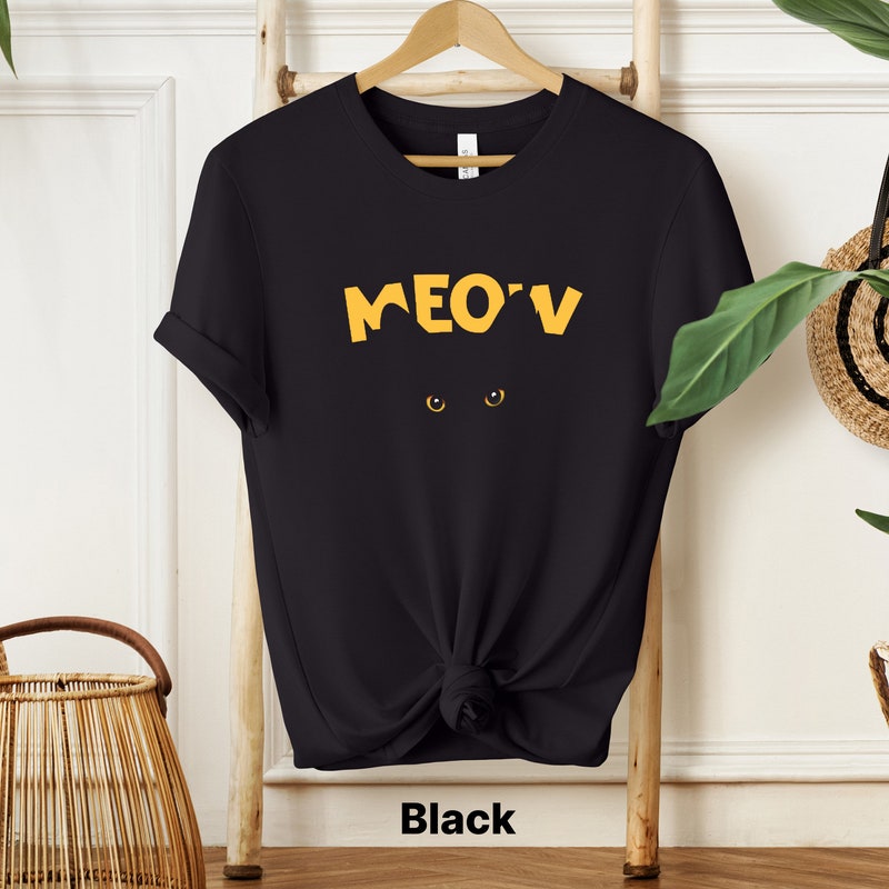 Meow T Shirt - Etsy