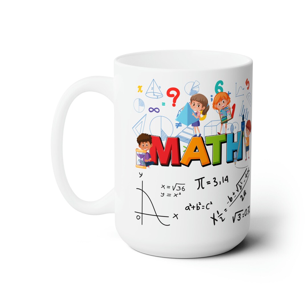 Math Teacher Mug Gifts for Teachers Ceramic Mug 15oz School - Etsy