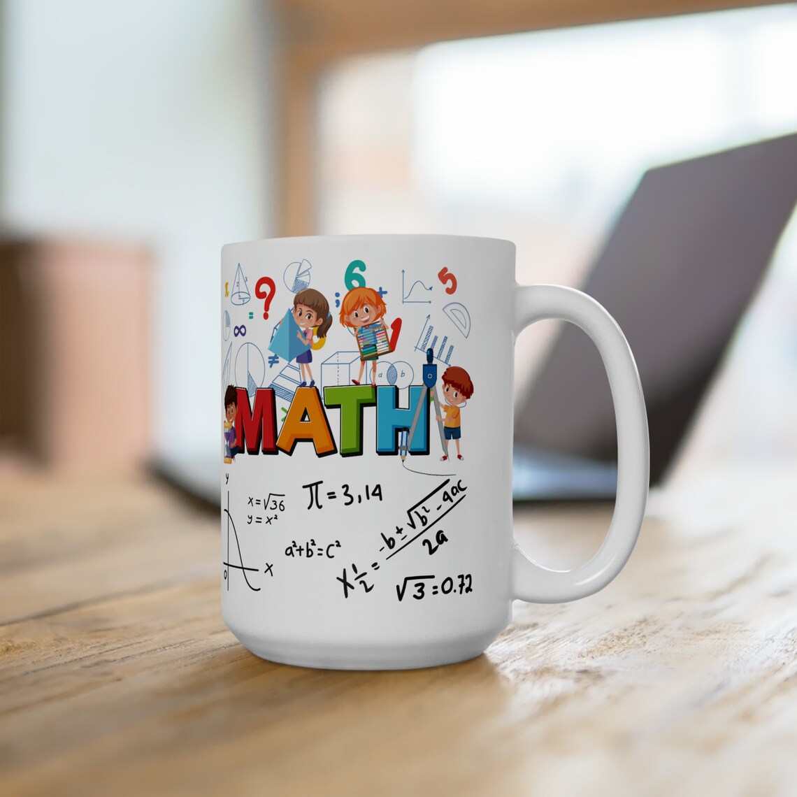 Math Teacher Mug Gifts for Teachers Ceramic Mug 15oz School - Etsy