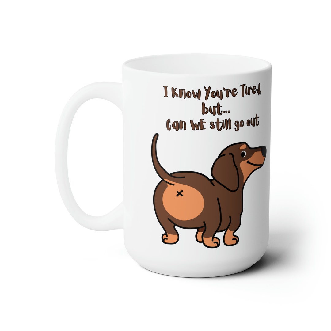 Gift for Dog Lovers Funny Dog Mug Ceramic Mug 15oz - Cute Dog Lovers ...