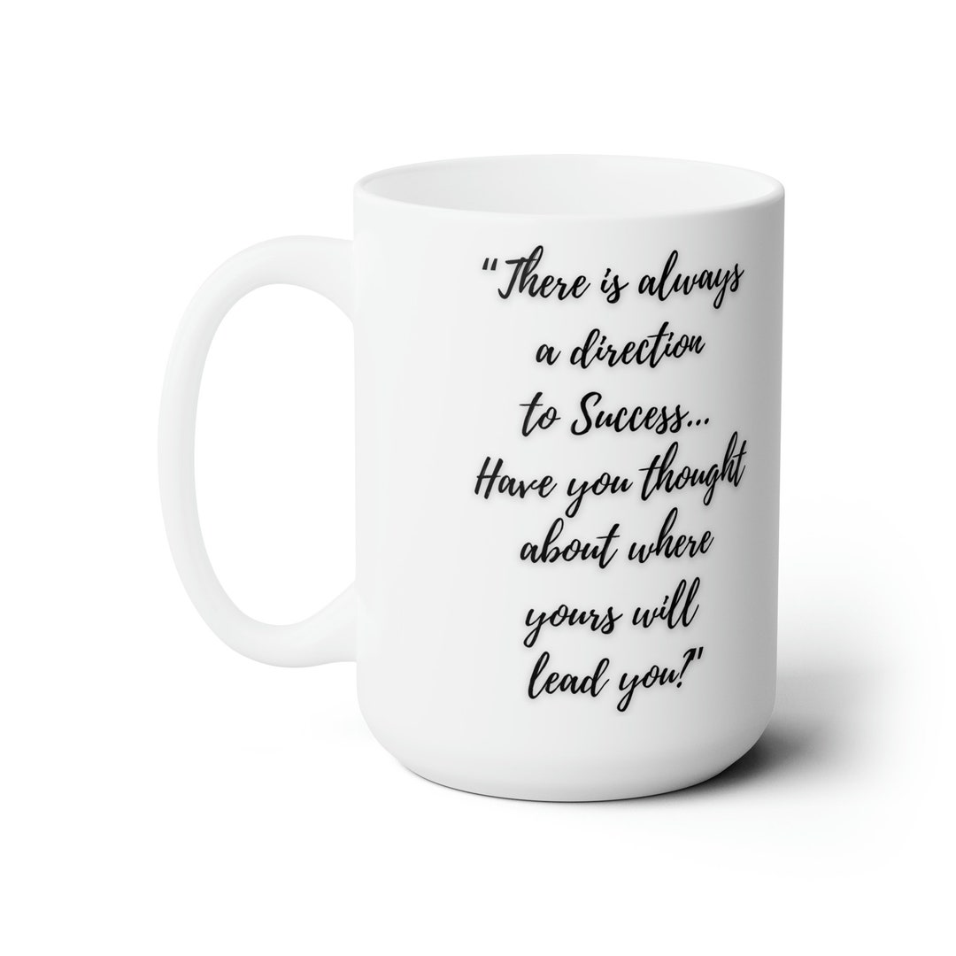 Road to Success Key to Success Ceramic Mug 15oz - Guide to Success ...