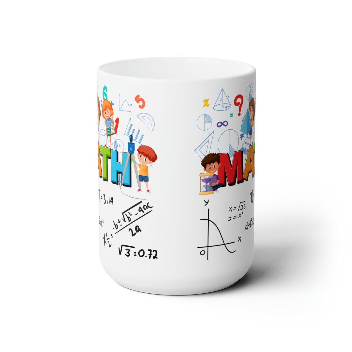 Math Teacher Mug Gifts for Teachers Ceramic Mug 15oz School - Etsy