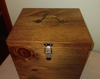 45 RPM Double Wooden Record Storage Box New & NICE - Etsy