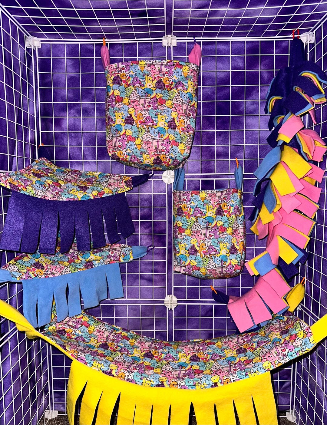 Ready to Ship 6-piece Care Bears Cage Set - Etsy