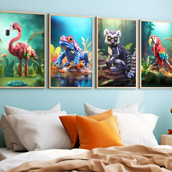 Legos Poster - Etsy UK
