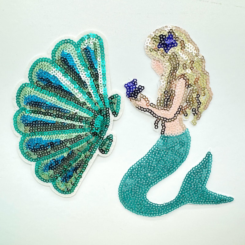 Mermaid Patch - Etsy