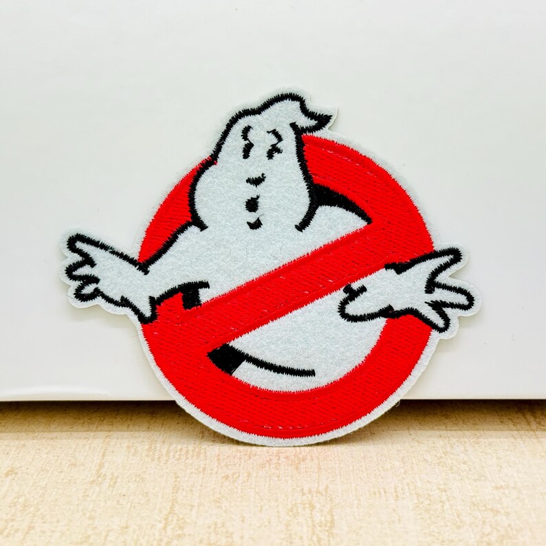 Ghostbusters Iron on Patch 3.5 Embroidery Ghostbusters Patch Halloween ...