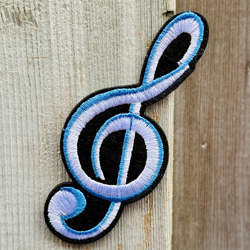 Music Notes Applique - Etsy