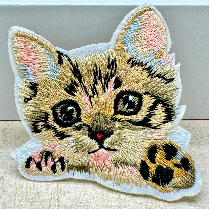 Kitten Applique - Etsy