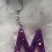 Handmade Letter Keychains - Etsy