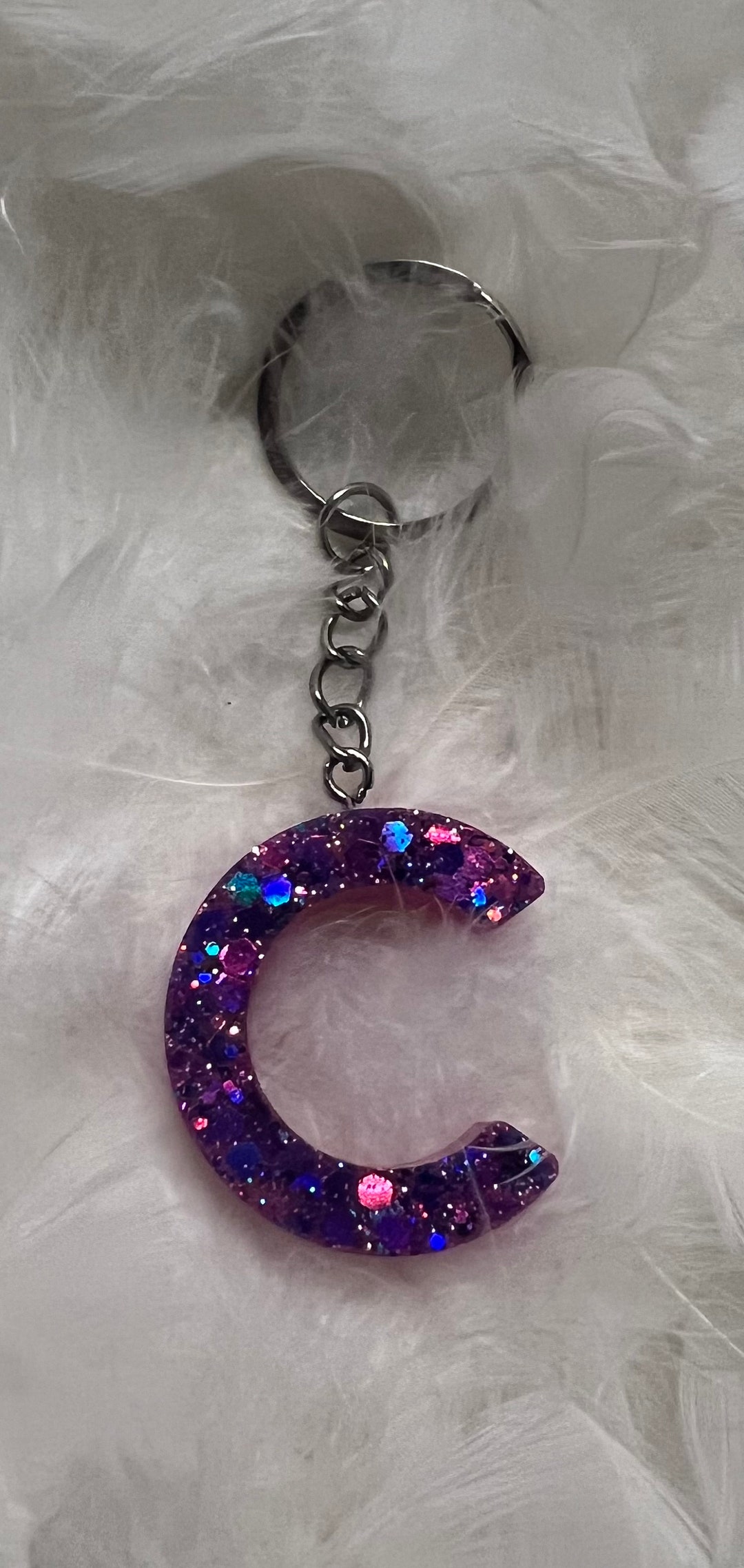 Handmade Letter Keychains - Etsy