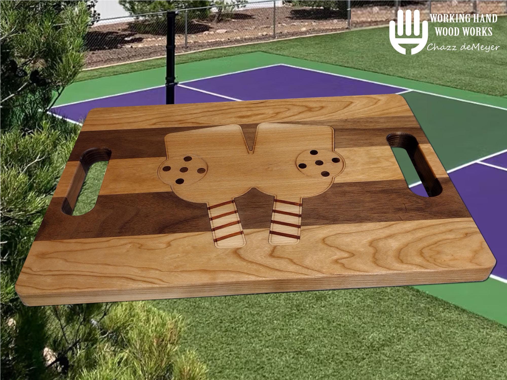 Pickleball Charcuterie Board, Cheese Board, Pickleball Board, Full Size ...