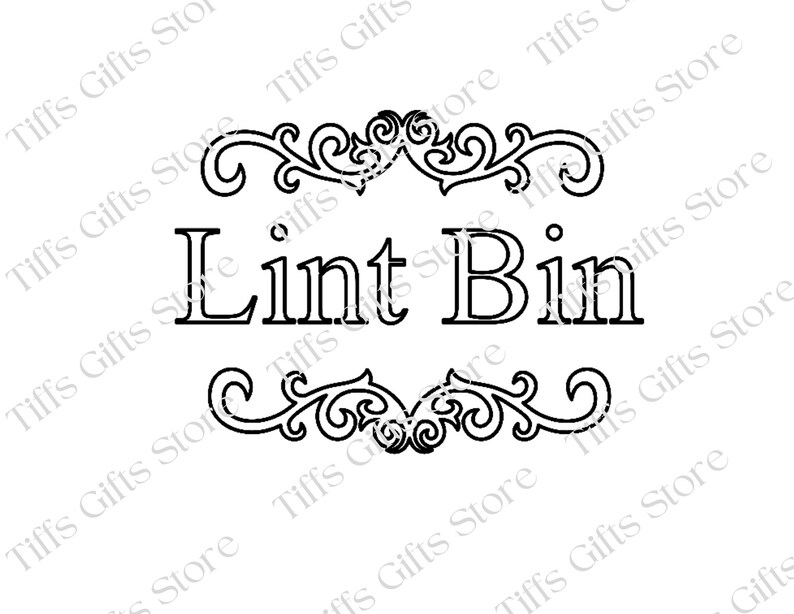 Lint Jar/lint Trap Label Design - SVG | Digital Cut Files Svg | Vinyl ...
