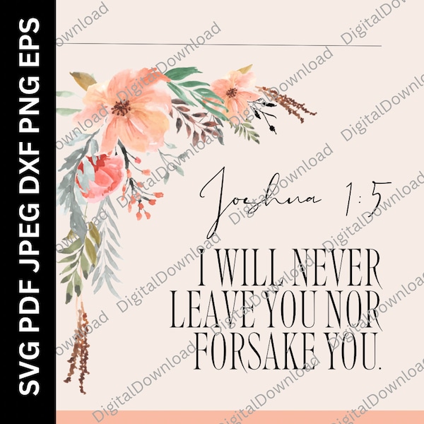 I Will Never Leave - Etsy
