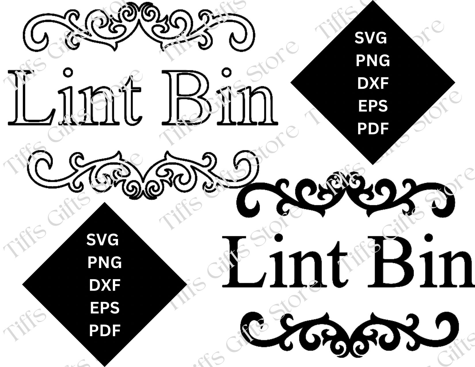Lint Jar/lint Trap Label Design - SVG | Digital Cut Files Svg | Vinyl ...