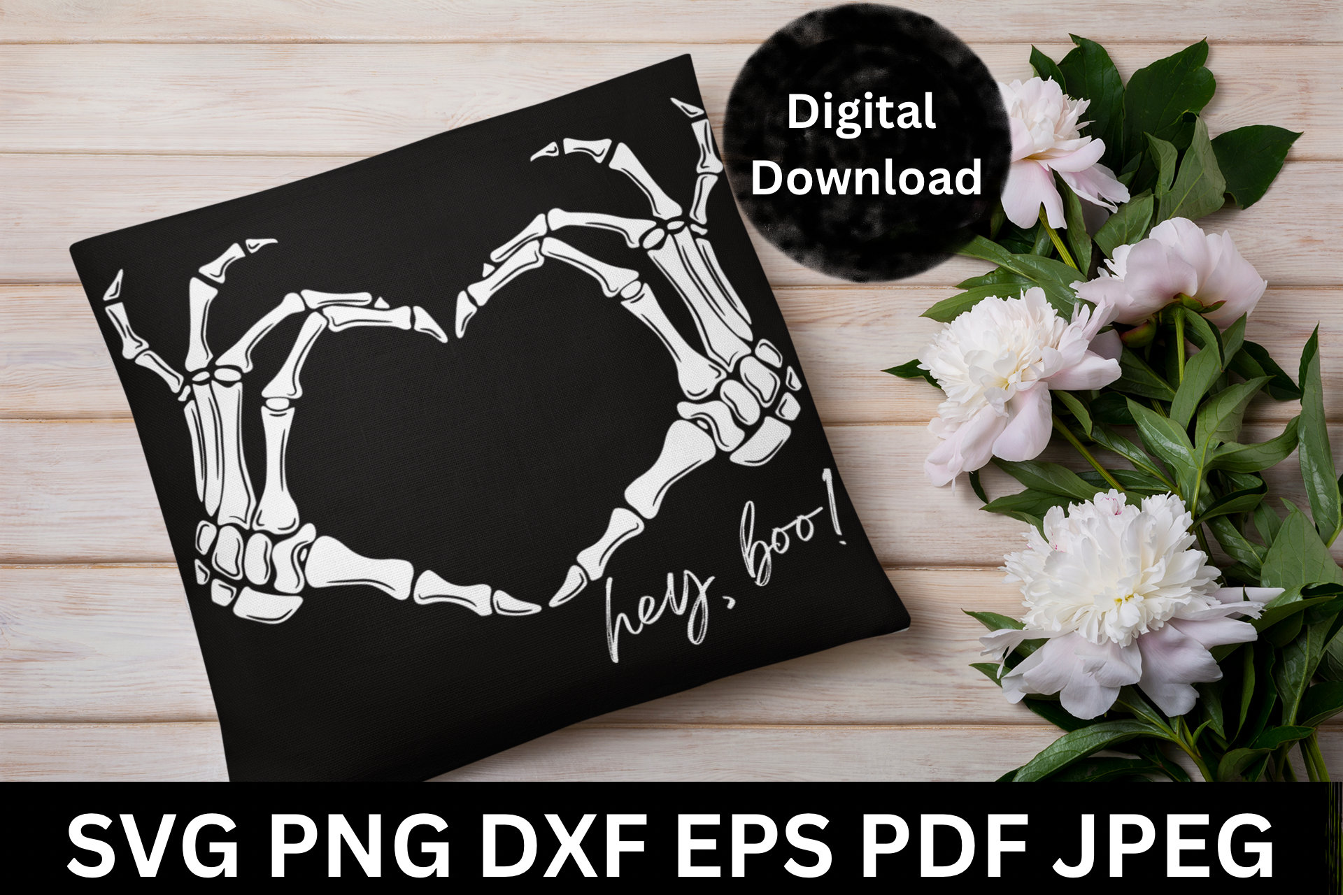 Skeleton Heart Hand Sign Svg, Skeleton Hands Svg, Skeleton Svg Cut File ...