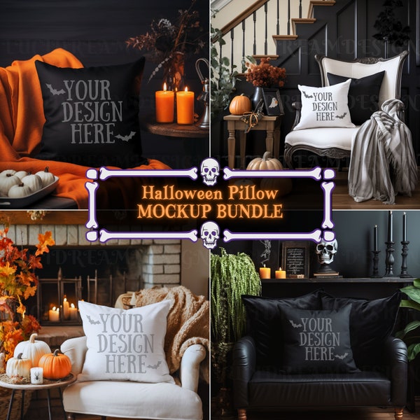 Halloween Pillows - Etsy