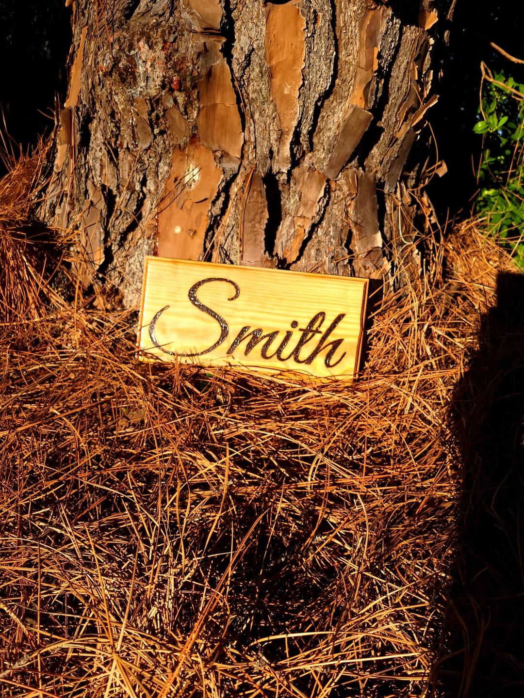 Custom Sign Woodburn Sign Family Sign Free Shipping - Etsy