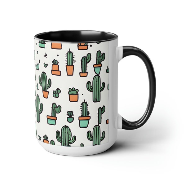 Cactus Mug - Etsy