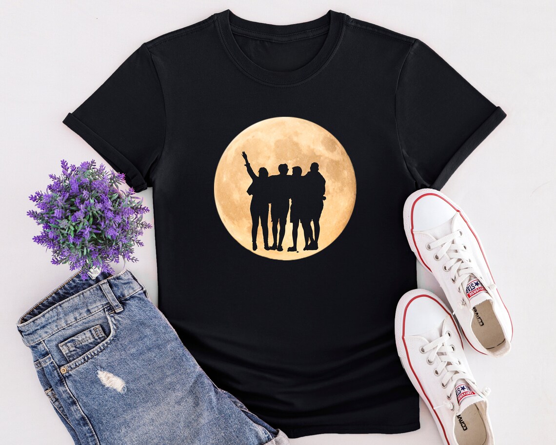 Personalized Full Moon T-shirt - Custom Photo T-shirt - Custom Moon T ...